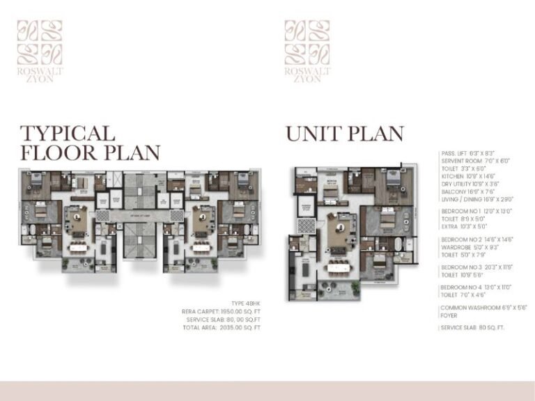 Roswalt Zyon | 4 BHK | Oshiwara Andheri West - Roswalt Realty Oshiwara